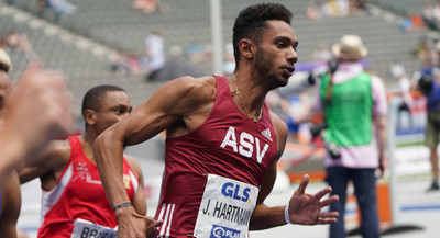 Joshua Hartmann sprintet persönliche Bestzeit über 100 Meter ...
