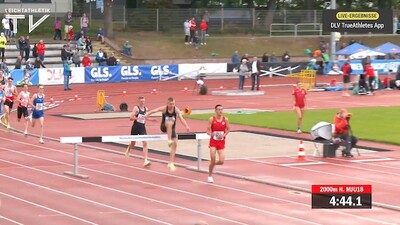 Jakob Rödel stolpert und kämpft sich zum Sieg | leichtathletik.de
