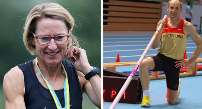 Eva Trost und Wolfgang Ritte sind Deutschlands "Senioren-Leichtathleten ...