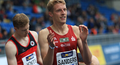 Manuel Sanders legt mit 45,47 Sekunden Leistungssprung hin ...