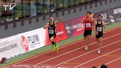 Robin Ganter der Schnellste auf der Hallenrunde | leichtathletik.de