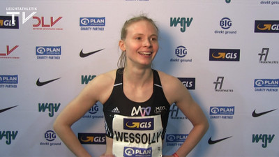 Jessica-Bianca Wessolly: "Bin froh, dass ich es ins Ziel retten konnte ...