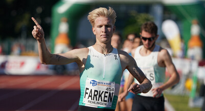 Robert Farken: Schon zu Beginn der Comeback-Saison in Rekordform ...