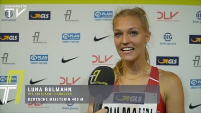 Luna Blumahn: "Ich bin super überrascht" | leichtathletik.de